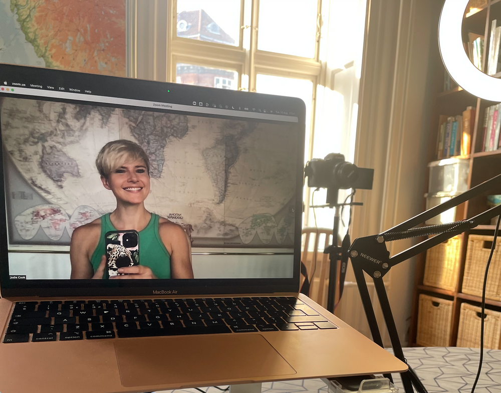 About Jodie Cook: founder, Forbes contributor, athlete